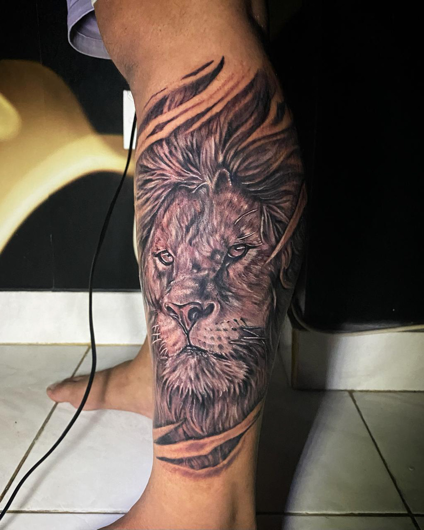 Half Leg Tattoo – Mother Ink Tattoo Studio Bali
